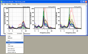 Spectral amplitudes - GeopsyWiki