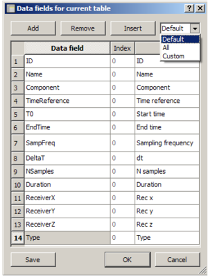 Geopsy: Table - GeopsyWiki