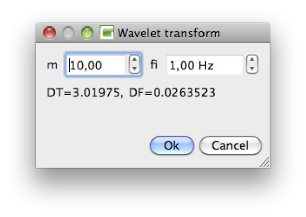 Geopsy: Wavelet transform - GeopsyWiki